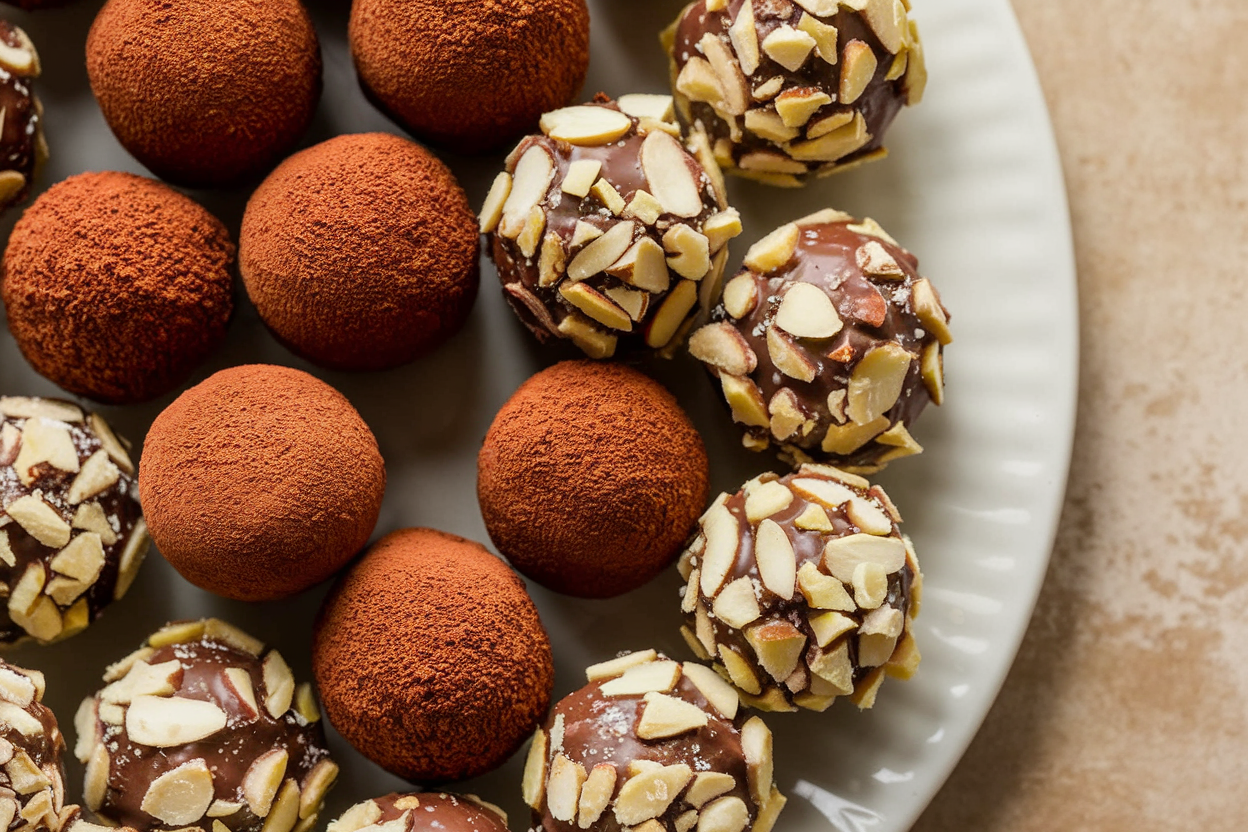 Chocolate Almond Truffles – 7-Step Vegan & Gluten-Free Delight