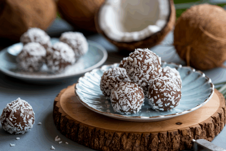Chocolate Coconut Bliss Balls – Amazing Vegan Snack Recipe
