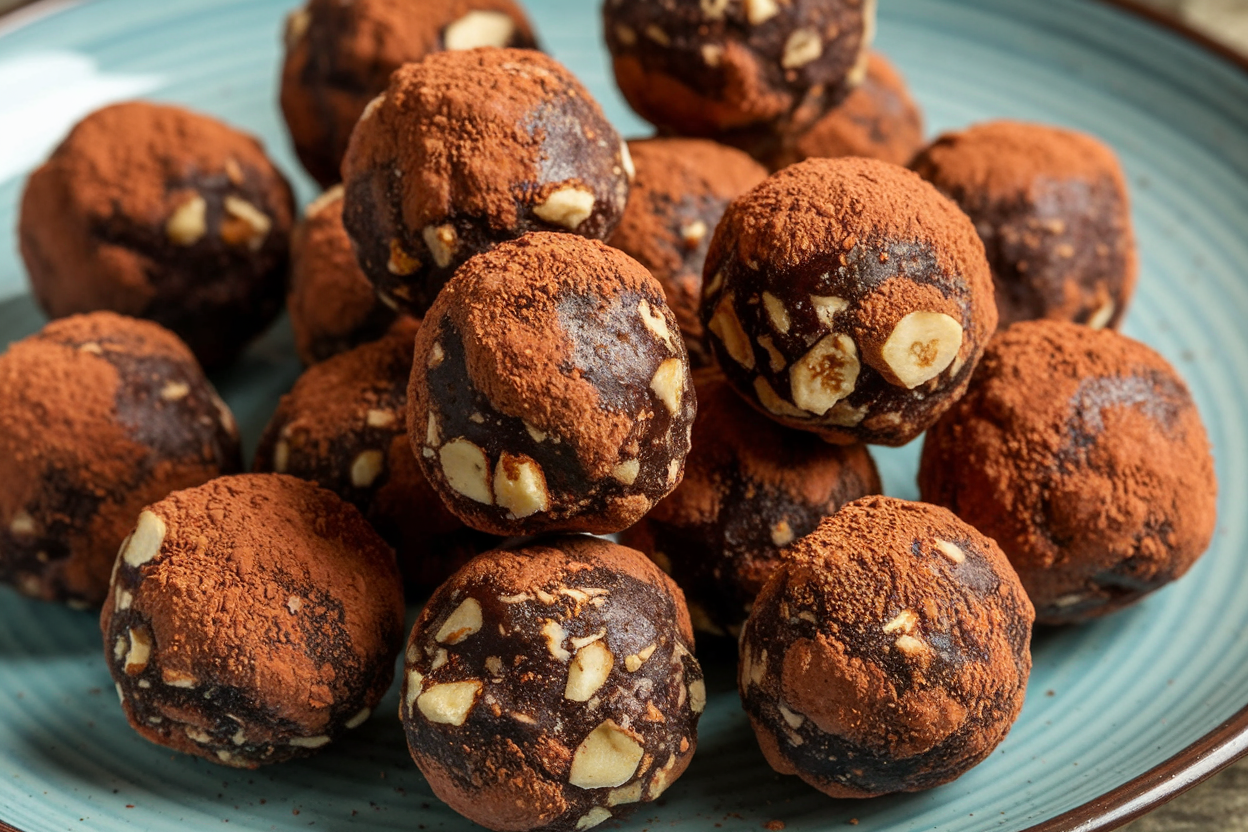 Hazelnut Cacao Balls – Ultimate Gluten-Free Vegan Snack